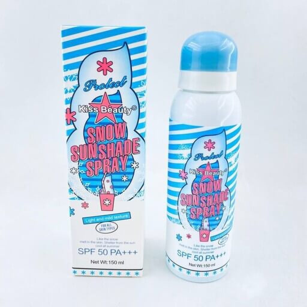 Kiss Beauty - Protector Solar Spray Snow Sunshine - ABC Fashion & Beauty