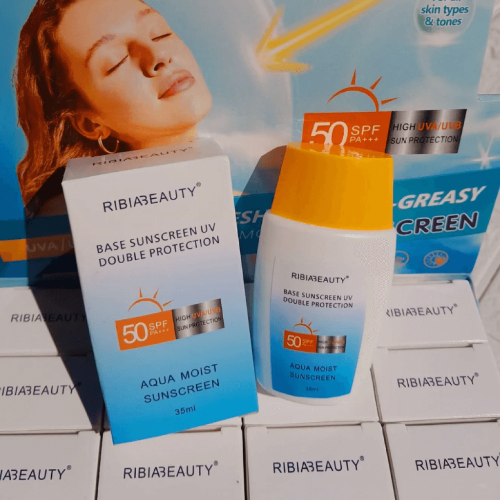 Ribia Beauty - Protector solar SPF 50, Aqua Moist - ABC Fashion & Beauty