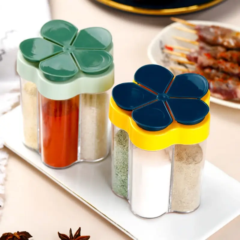 Botella de condimentos, 5 en 1 - ABC Fashion & Beauty