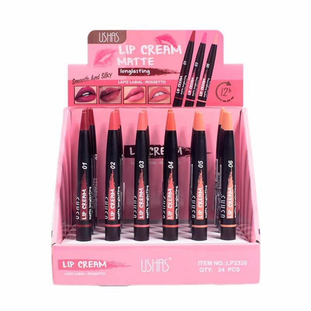 Ushas - Lápiz labial rosetto, cream matte - ABC Fashion & Beauty