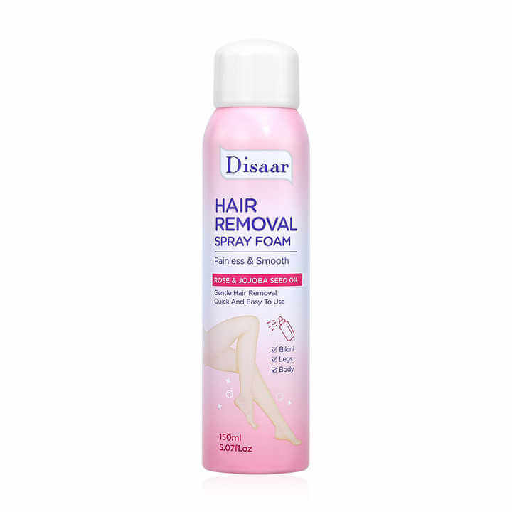 Disaar - Espuma spray depilatorio de rosa y jojoba - ABC Fashion & Beauty